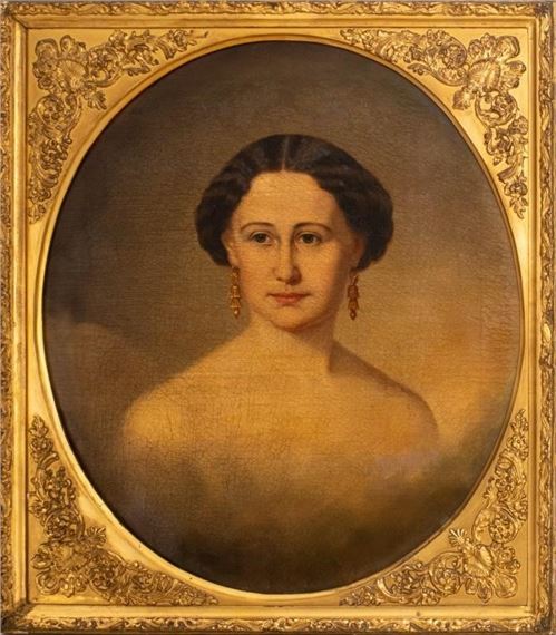 Emil Foerster | Portrait of a Lady (1854) | MutualArt