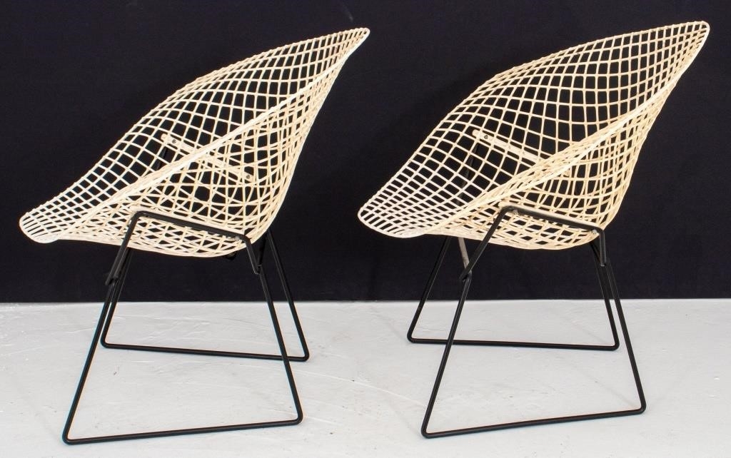 Harry Bertoia | Diamond Chairs (1952) | MutualArt