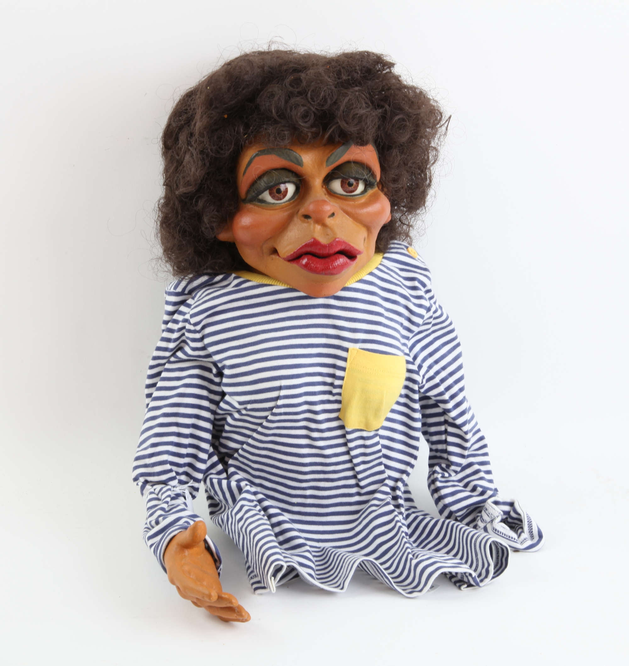 Phil Eason | Brown hair female puppet designed and built by Phil Eason ...