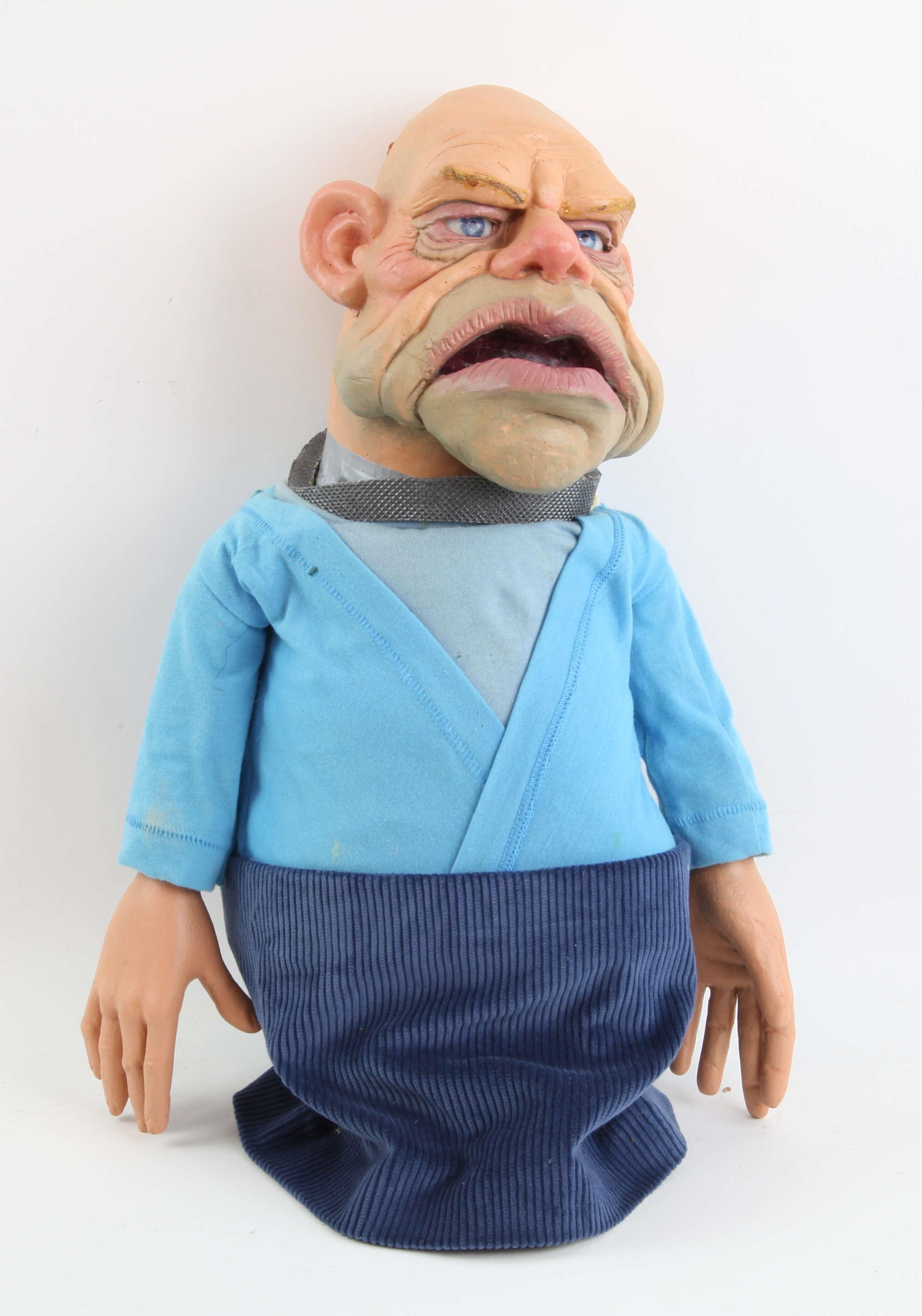 Phil Eason | Bald male puppet | MutualArt