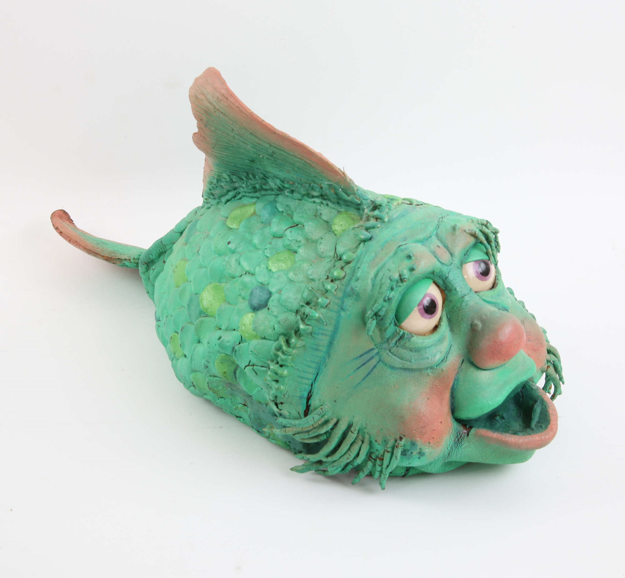 Phil Eason | Wizadora (1990's) Very old fish puppet from the Children's ...