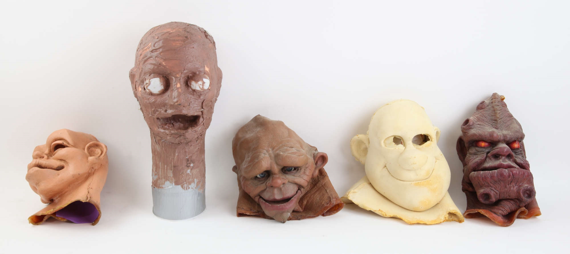 Phil Eason | 5 puppet heads made by Phil Eason for various projects ...