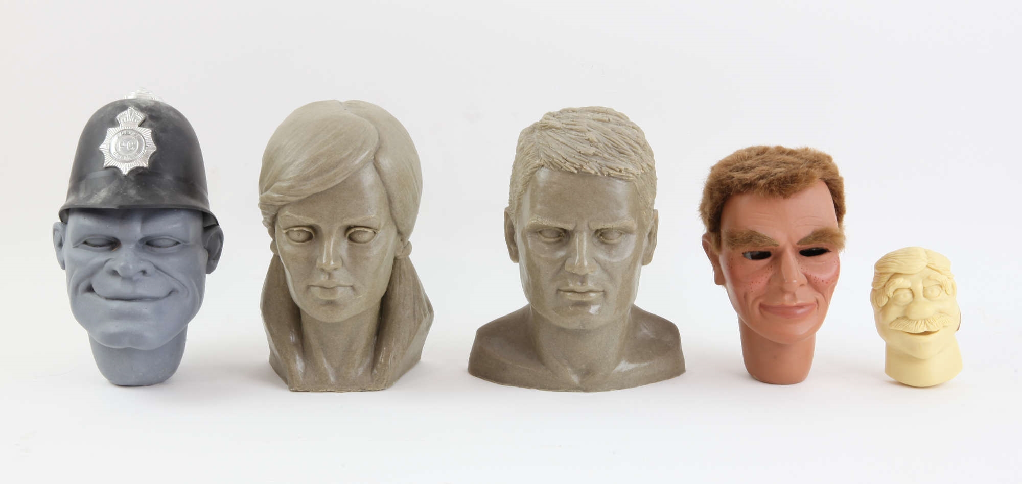 Phil Eason | 5 puppet heads made by Phil Eason for various projects ...