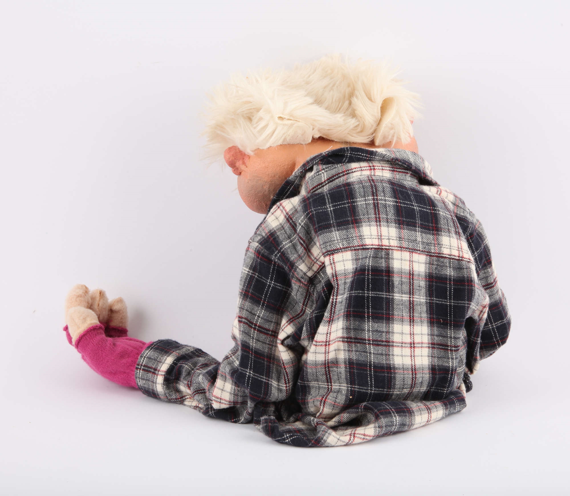 Phil Eason | White hair and moustache puppet | MutualArt