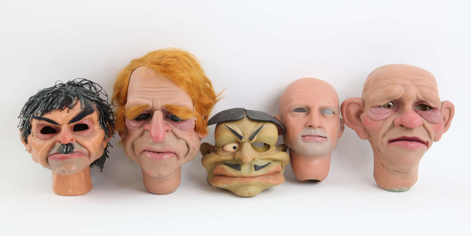 Phil Eason | 5 puppet heads made by Phil Eason for various projects | MutualArt