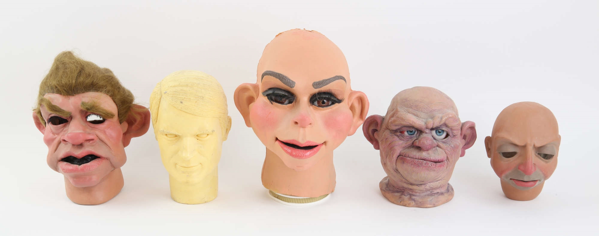 Phil Eason | 5 puppet heads made by Phil Eason for various projects ...