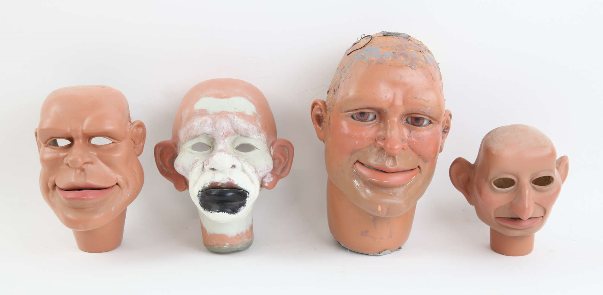 Phil Eason | 4 puppet heads made by Phil Eason for various projects ...