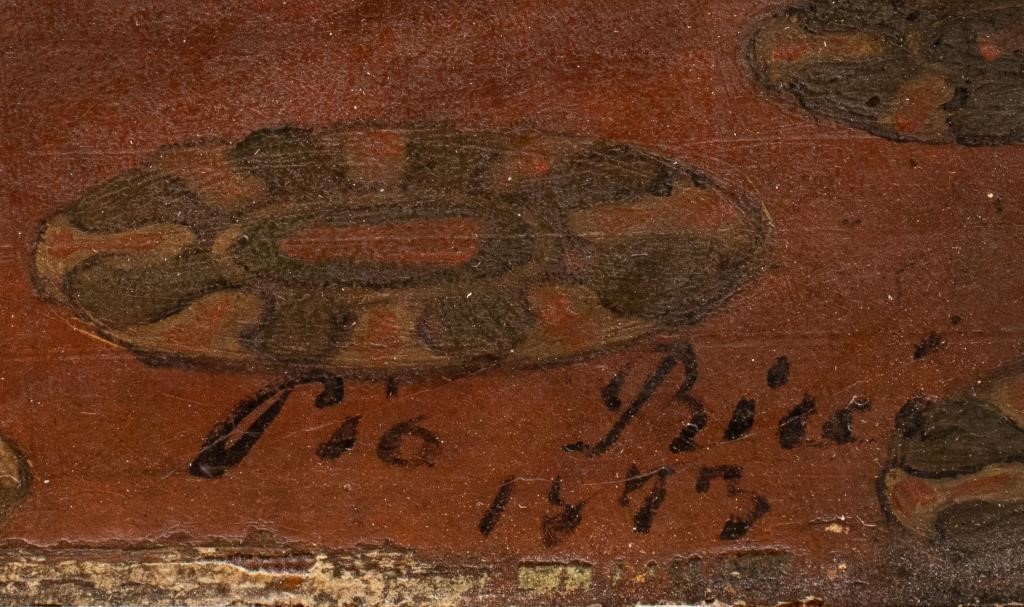 Pio Ricci | A pensive lady at her writing desk in a period interior ...