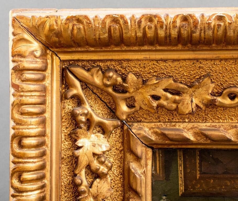 Pio Ricci | A pensive lady at her writing desk in a period interior ...