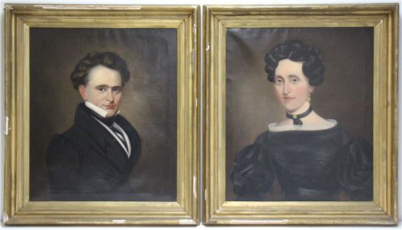 American School, 18th Century | Portrait of Mary Elizabeth Atkinson and ...