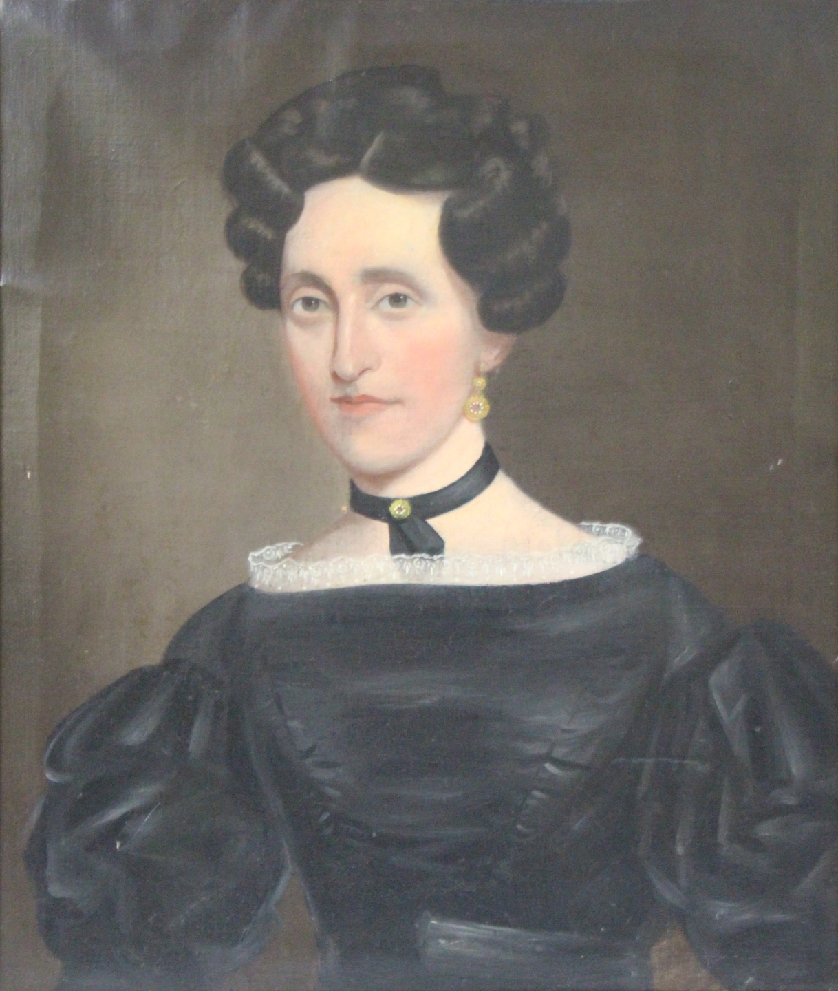 American School, 18th Century | Portrait of Mary Elizabeth Atkinson and ...