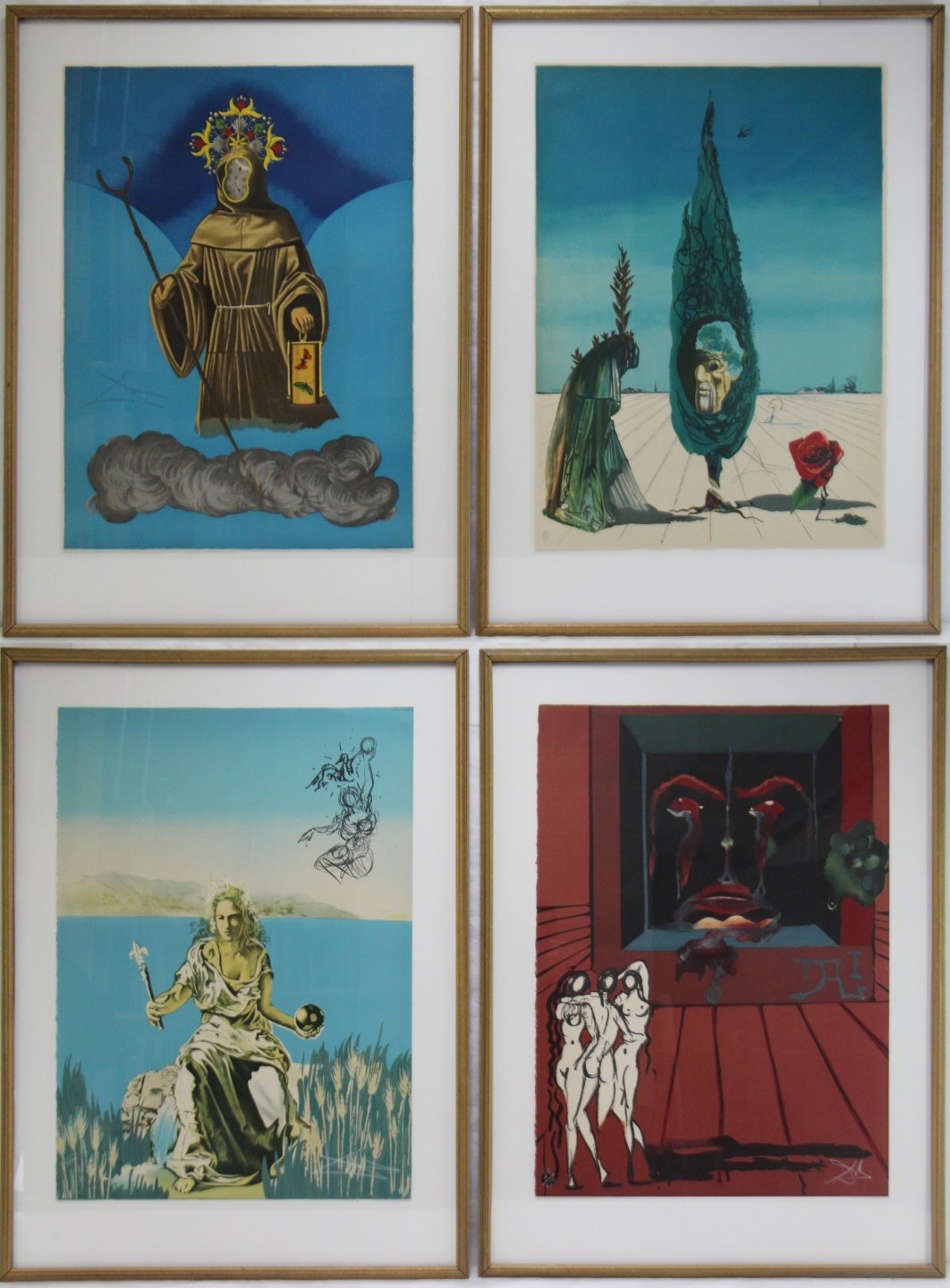 Salvador Dalí | From the portfolio Visions Surrealiste [TAROT] | MutualArt