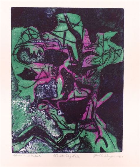 Gail Singer | Plant (1960) | MutualArt