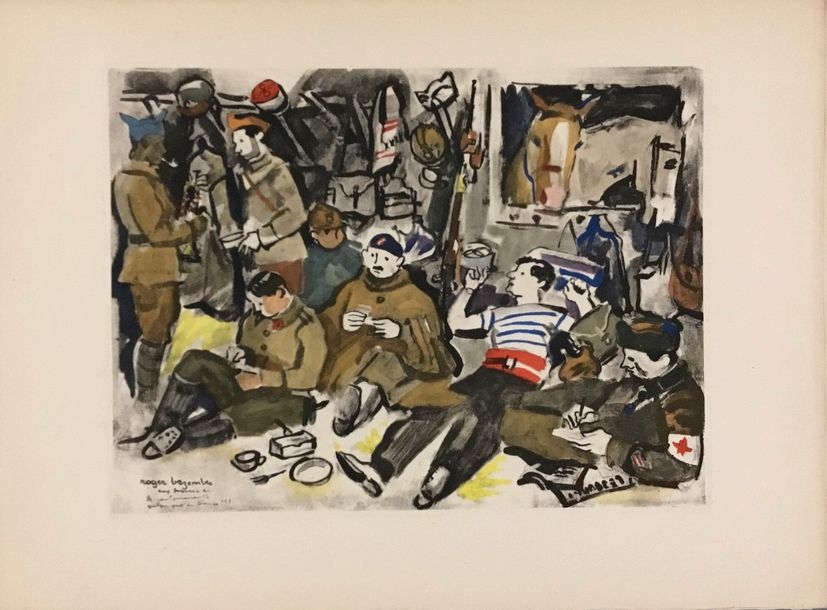 Roger Bezombes | Untitled (1944) | MutualArt