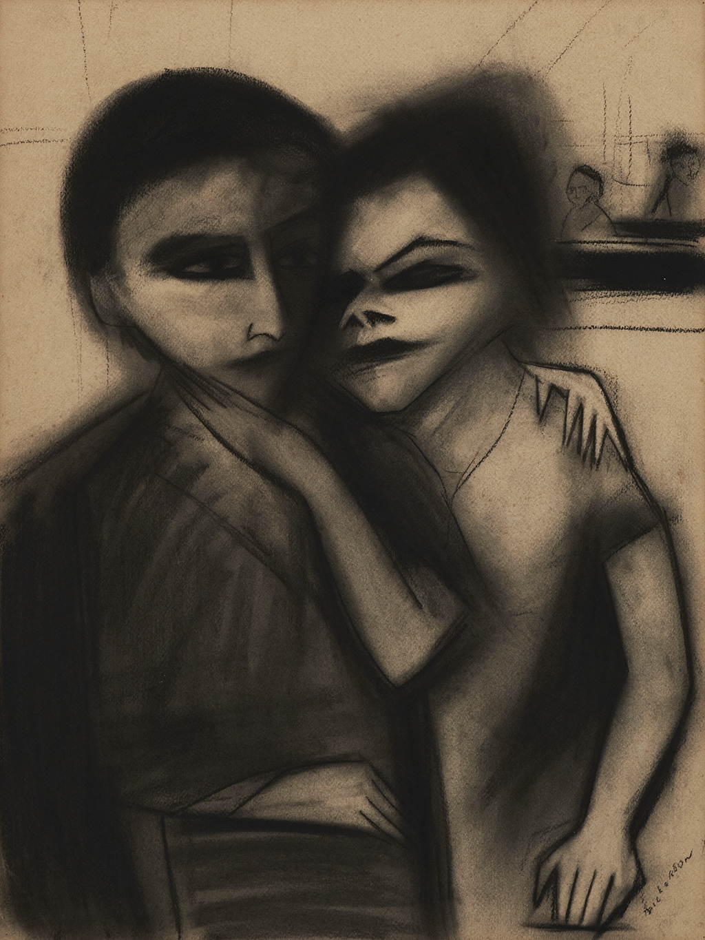 Robert Dickerson | Two Figures | MutualArt