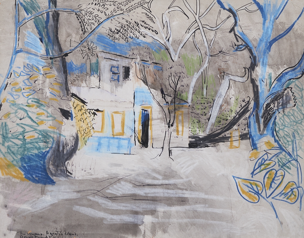 Donald Friend | The Mews, Magnetic Island (1954) | MutualArt