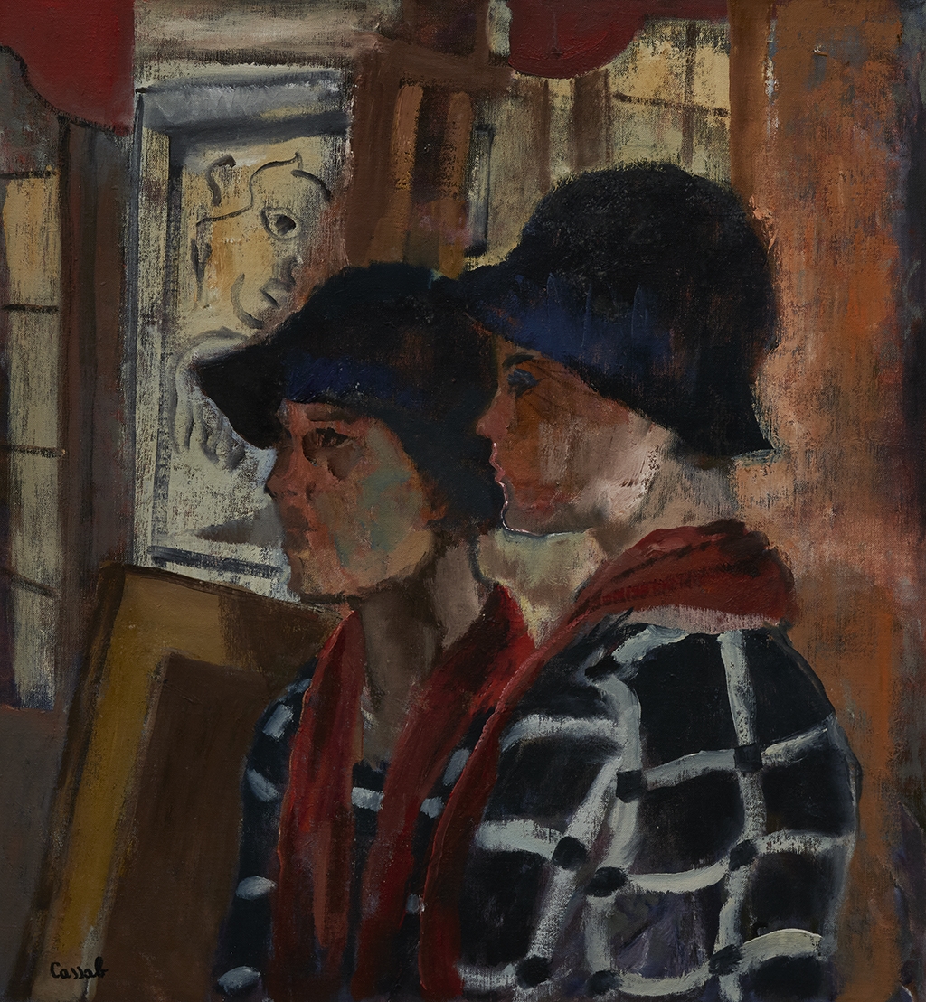 Judy Cassab | Girl in the Black Hat | MutualArt