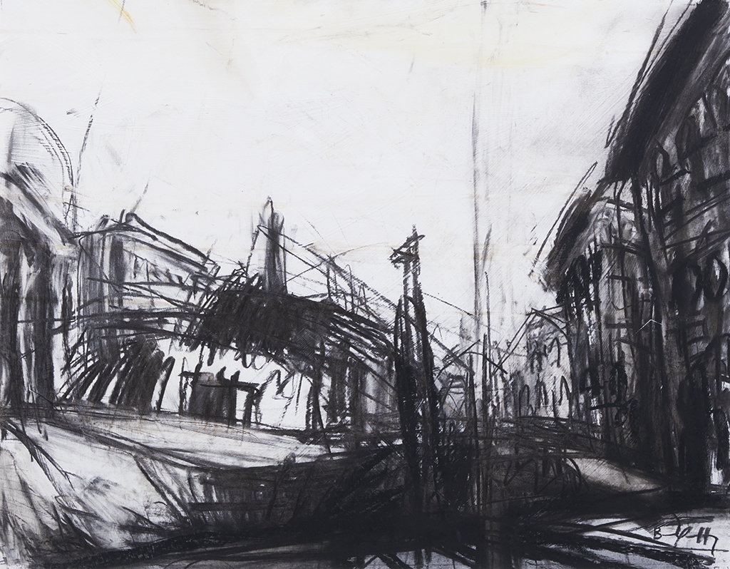 Ben Quilty | Streetscape (2011) | MutualArt