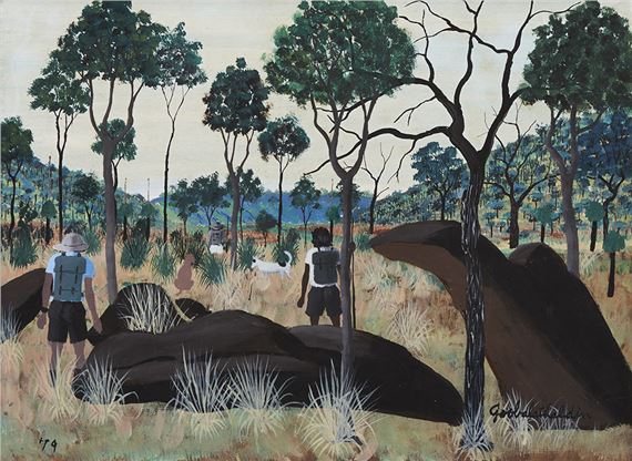 Dick Roughsey Goobalathaldin | Returning To Camp After Exploring (1979 ...