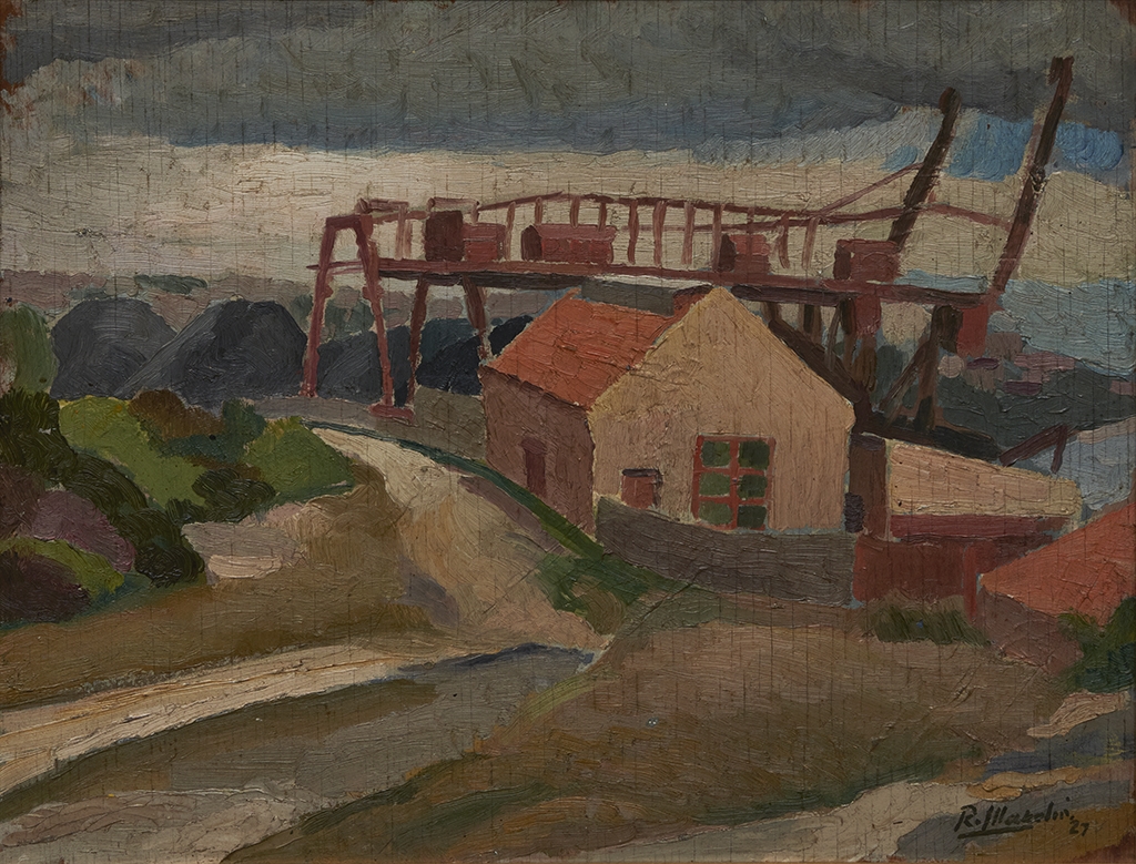 Roland Wakelin | Coal Bunker (1927) | MutualArt