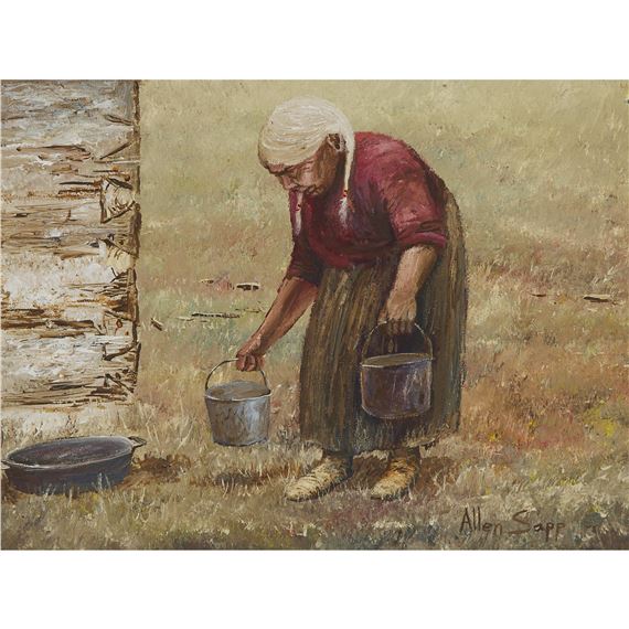 Allen Sapp | TO CATCH RAINWATER | MutualArt