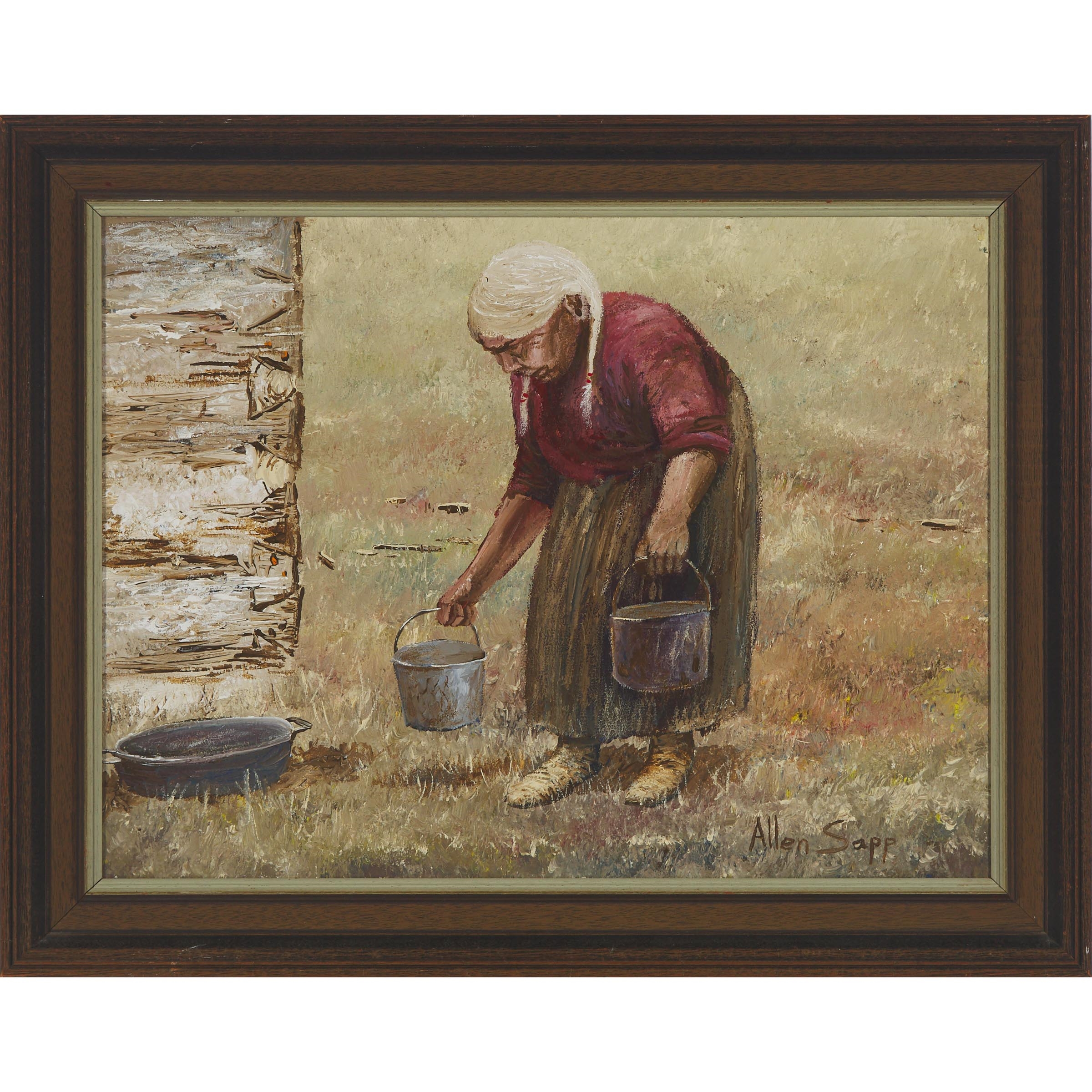 Allen Sapp | TO CATCH RAINWATER | MutualArt