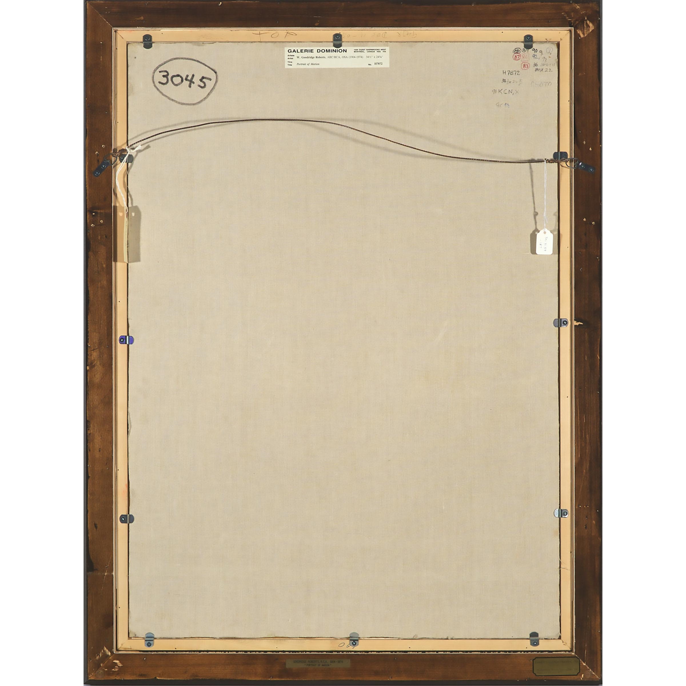 William Goodridge Roberts | PORTRAIT OF MARIAN, C.1940 (Circa 1940 ...