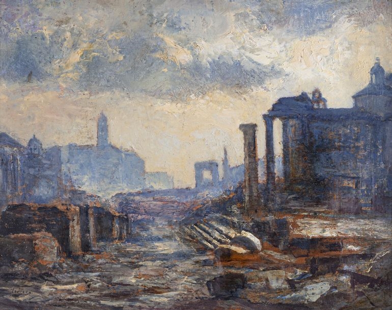 Gabriel Trevoux | Le forum de Rome | MutualArt