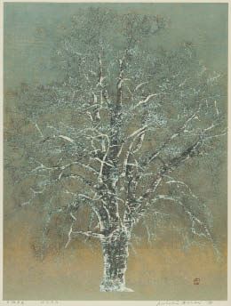 Joichi Hoshi | Great tree in early spring | MutualArt