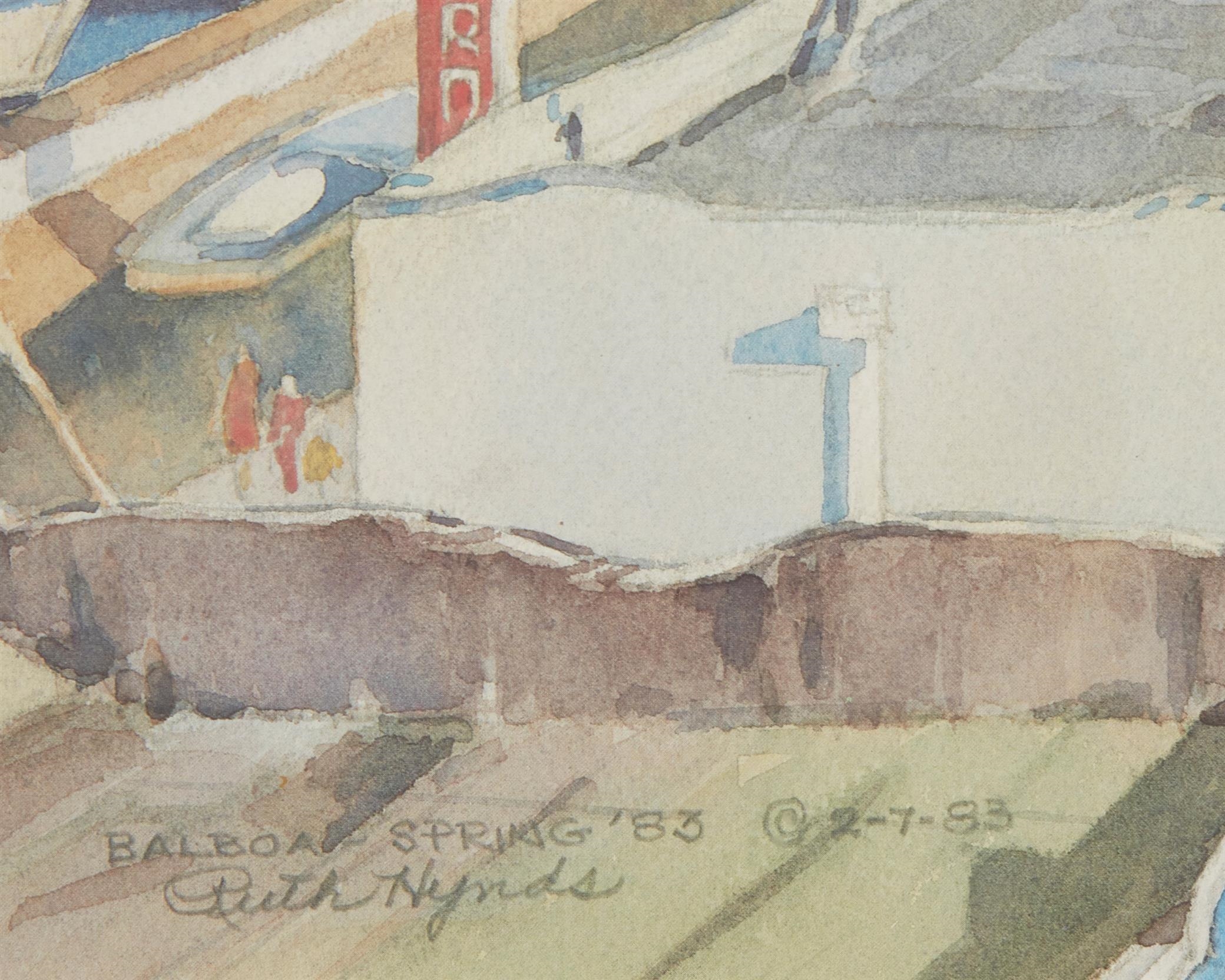 Ruth Hynds | Balboa, Spring '83, (1983) | MutualArt