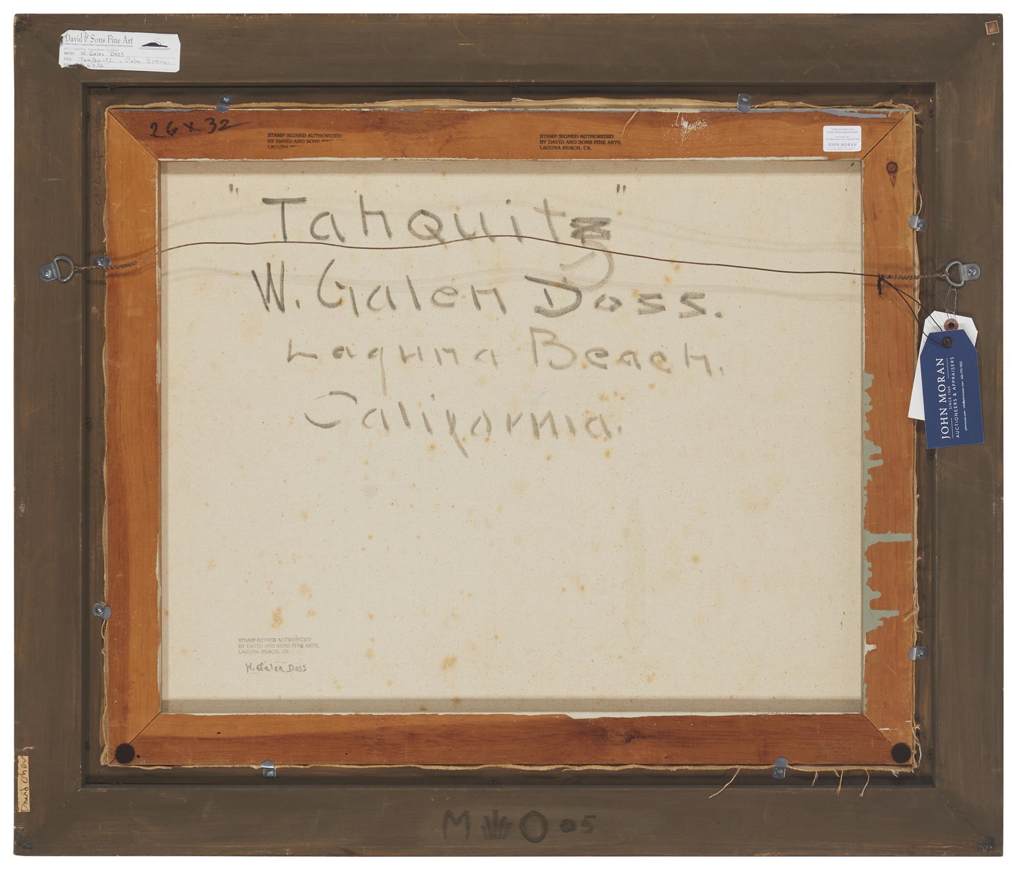 William Galen Doss | Tahquitz | MutualArt