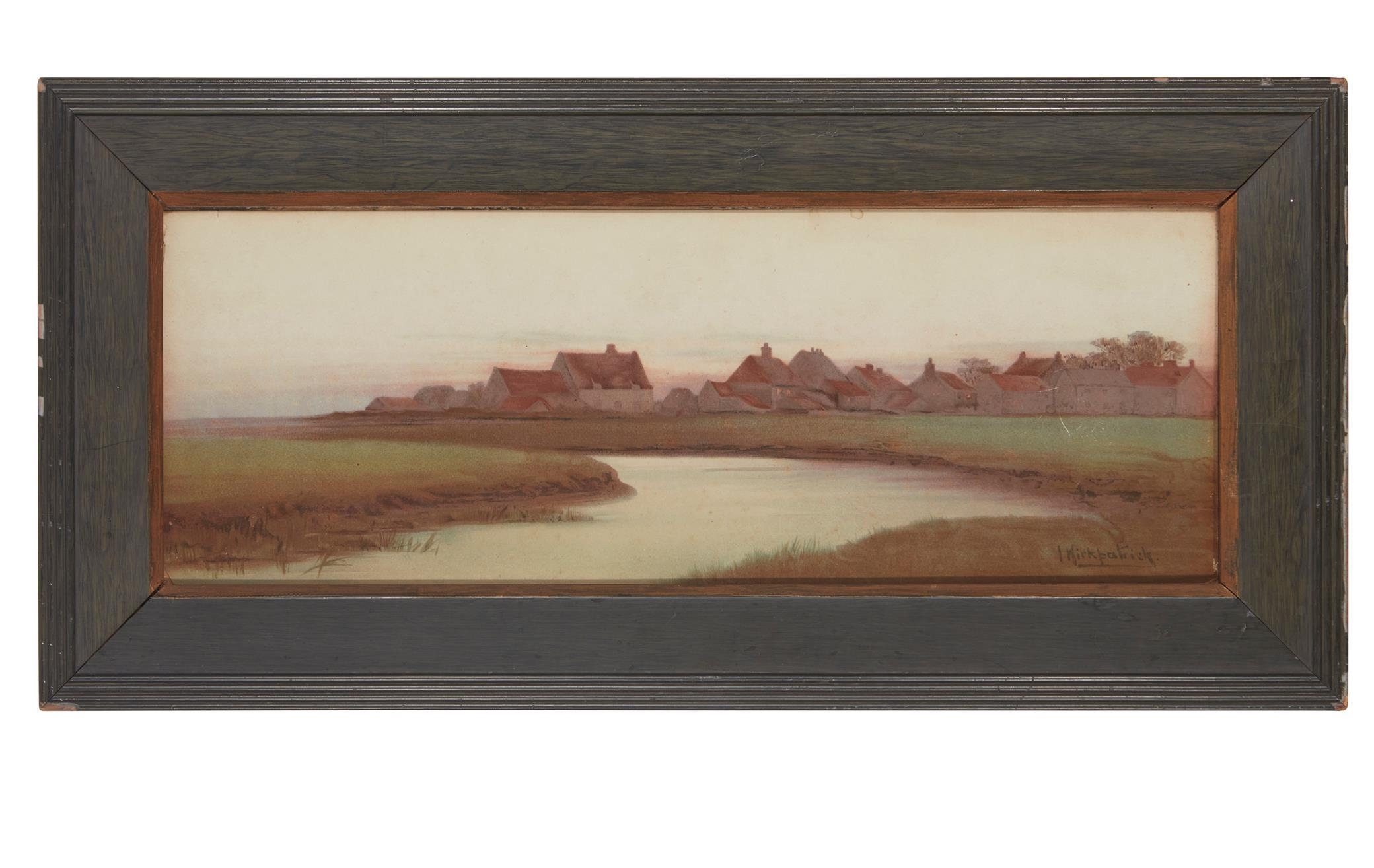 Ida Marion Kirkpatrick | River through a marsh landscape | MutualArt