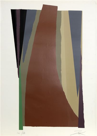 Larry Zox | Crow Slab II (1980) | MutualArt