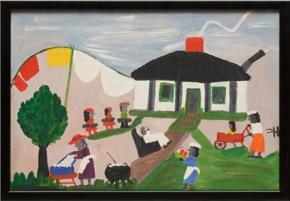 Clementine Hunter | Melrose Plantation | MutualArt