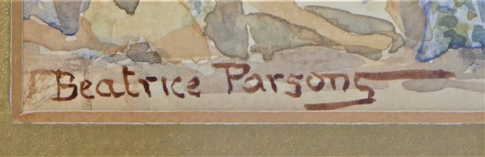 Beatrice Parsons | The English Tea Gardens at Allasio | MutualArt