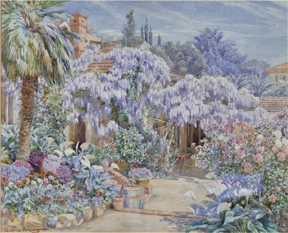 Beatrice Parsons | The English Tea Gardens at Allasio | MutualArt