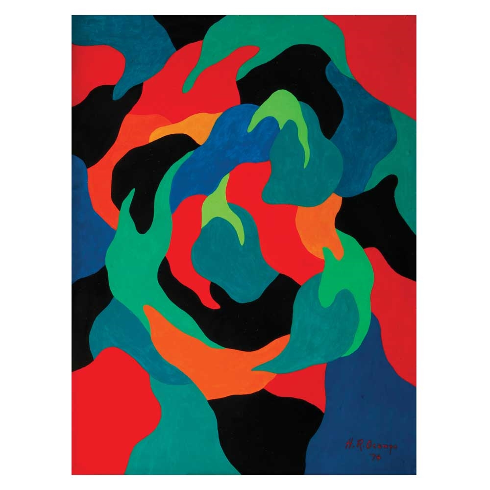 Hernando Ocampo | Abstract (1974) | MutualArt