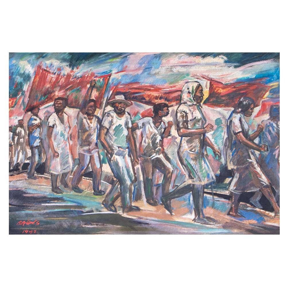 Pablo Baen Santos | Martsa ng Bayan (1992) | MutualArt