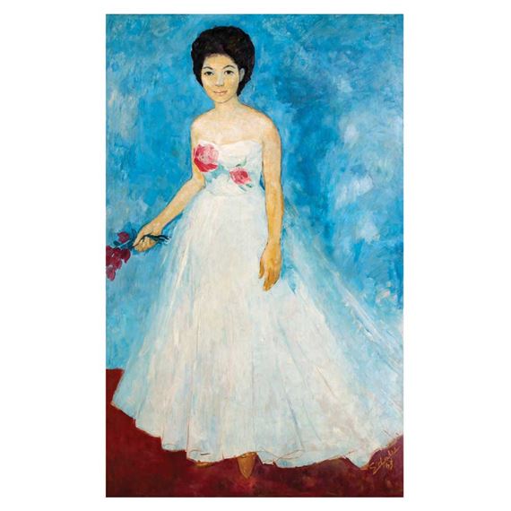 Victorio Edades | The Elegant Debutante (1963) | MutualArt