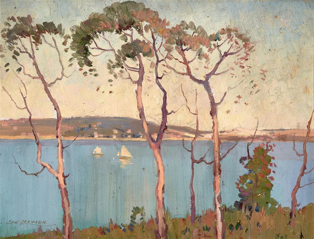 Erik Langker | Sydney Harbour Scene | MutualArt