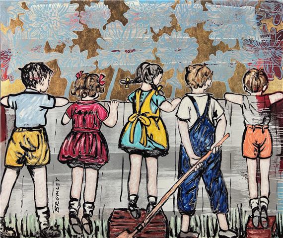 David Bromley | Over The Fence | MutualArt