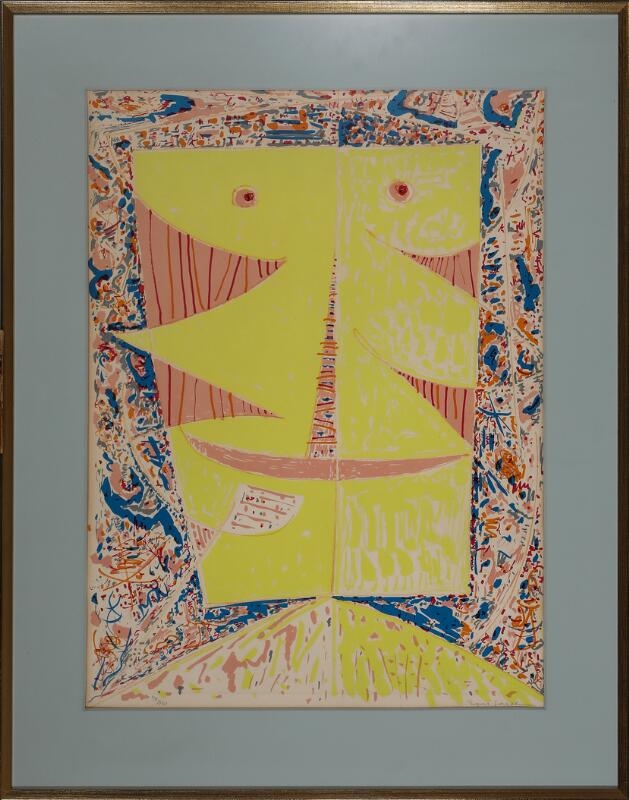 Egill Jacobsen | Mask composition | MutualArt