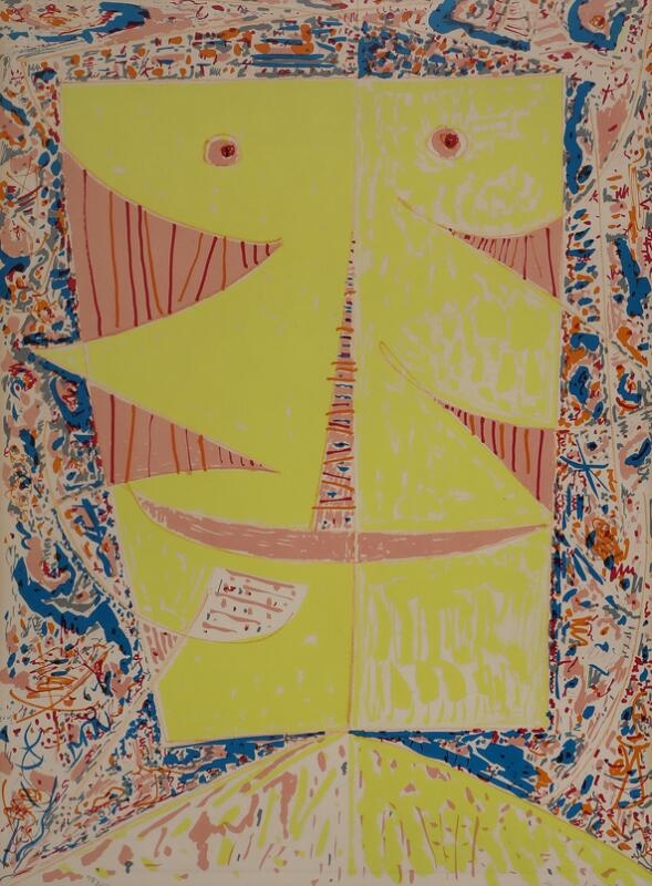 Egill Jacobsen | Mask composition | MutualArt