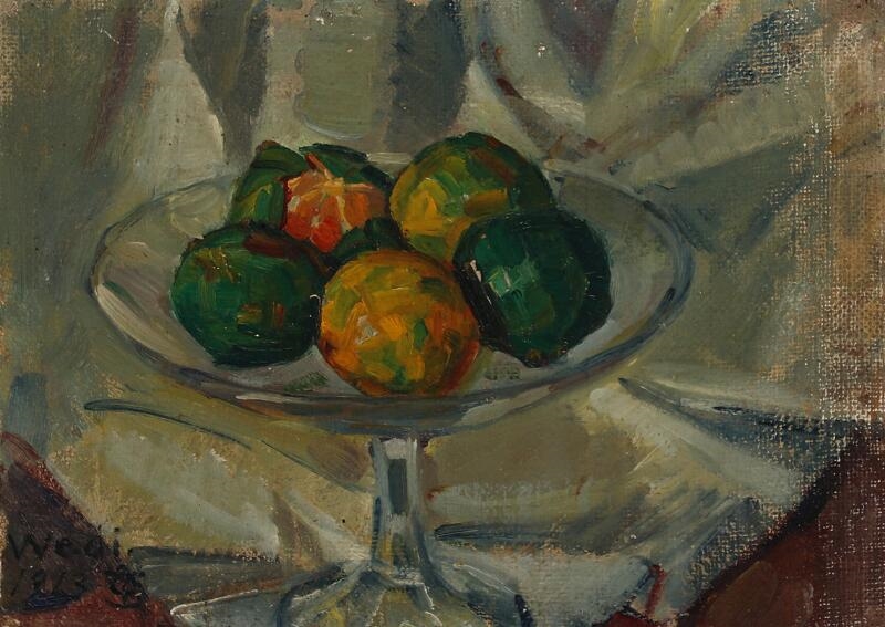 Johan Thomas Skovgaard | Still life with citrusfruits (1913) | MutualArt