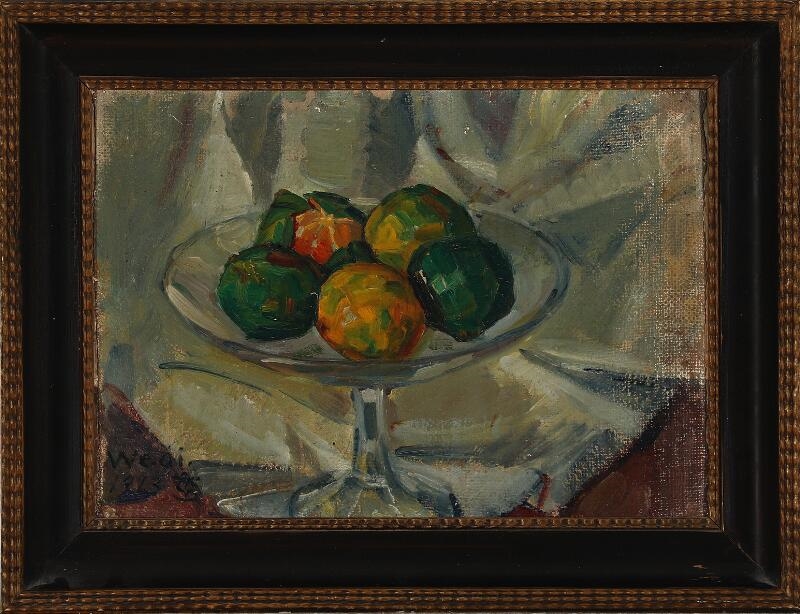Johan Thomas Skovgaard | Still life with citrusfruits (1913) | MutualArt