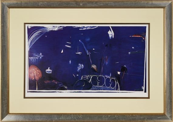 Brett Whiteley | The Balcony II (1975) | MutualArt