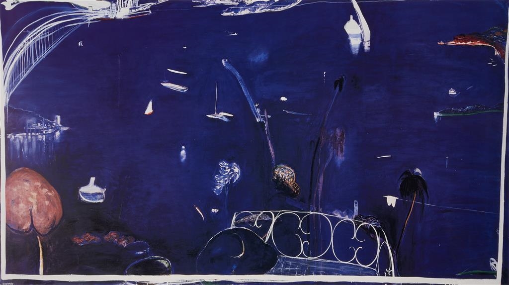 Brett Whiteley | The Balcony II (1975) | MutualArt