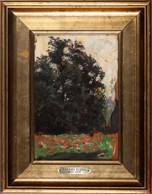 Laurits Regner Tuxen | Study of a large tree | MutualArt