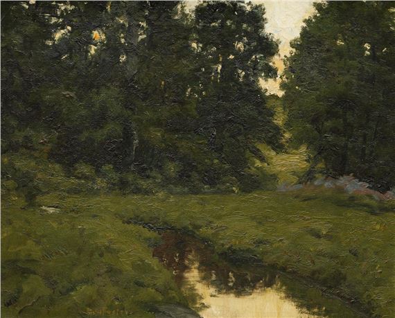 Ben Foster | Luminous Landscape with Creek | MutualArt