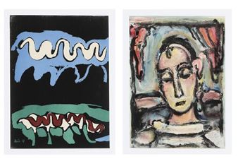 Georges Rouault | En pensant à l'Abbé Pierre (1954) | MutualArt